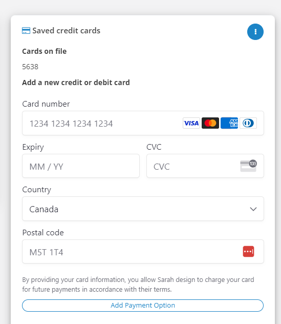 Require credit cards on file as part of online booking process ...