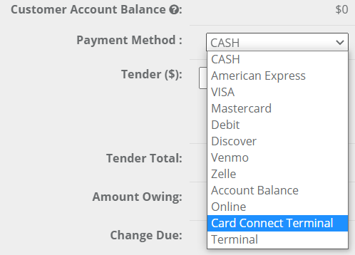 In-store terminal: CardConnect Clover mini POS integration – PawsAdmin ...